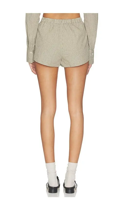 Superdown Gingham Checkered Shorts