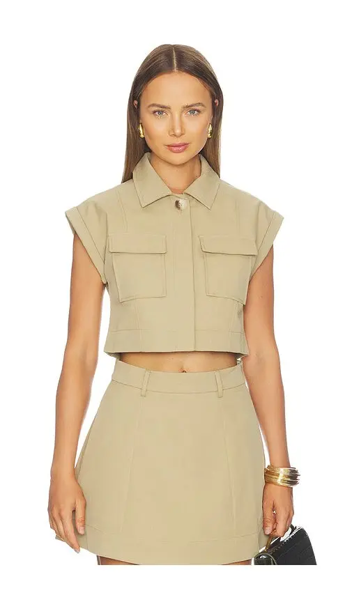Astr The Label Cairn Cropped Top