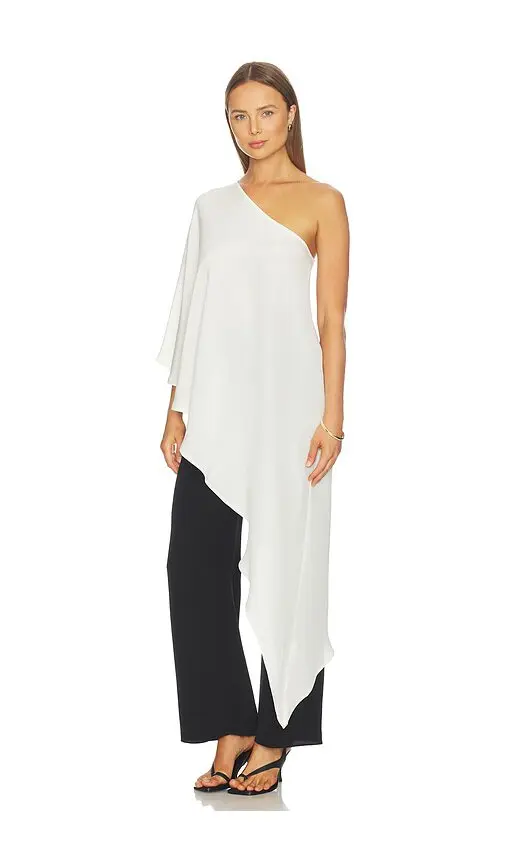 Cult Gaia One-shoulder Asymmetrical Hem Top