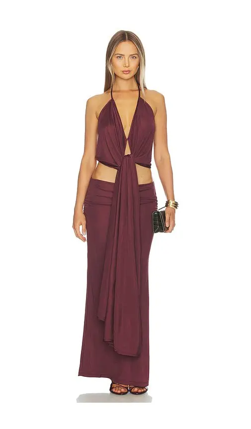 AYA MUSE Kaima Top - Wine