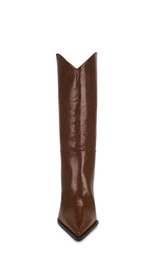Coperni Lizard Print Cowboy Bridge Boots