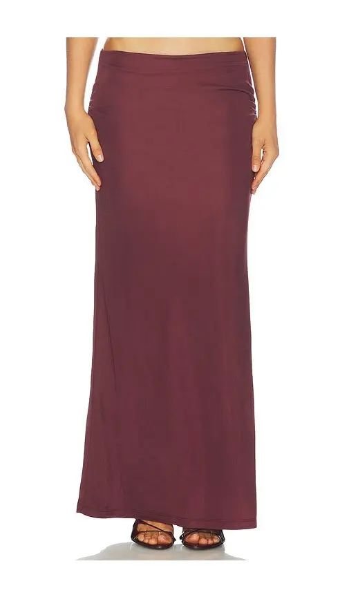 AYA MUSE Kaima Skirt - Wine