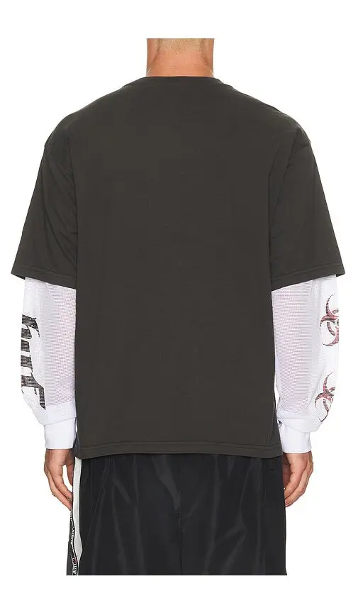 HUF Leon Long Sleeve Double Layer Top