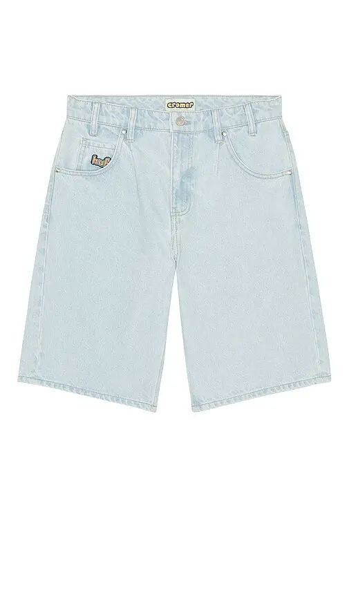 HUF Cromer Shorts Light Wash Denim