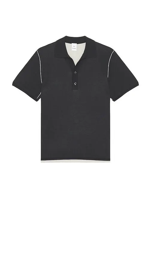 WON HUNDRED Jonas Two Layer Knit Polo In . Also