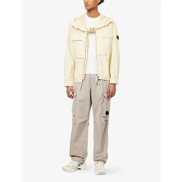 C.P. COMPANY Micro-reps Hooded Cotton Jacket