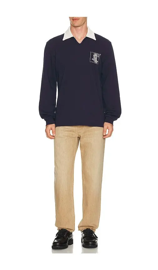PALMES Boot Open Rugby Shirt In . Also