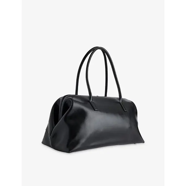 VERAFIED Leather Club Shoulder Bag - Noir