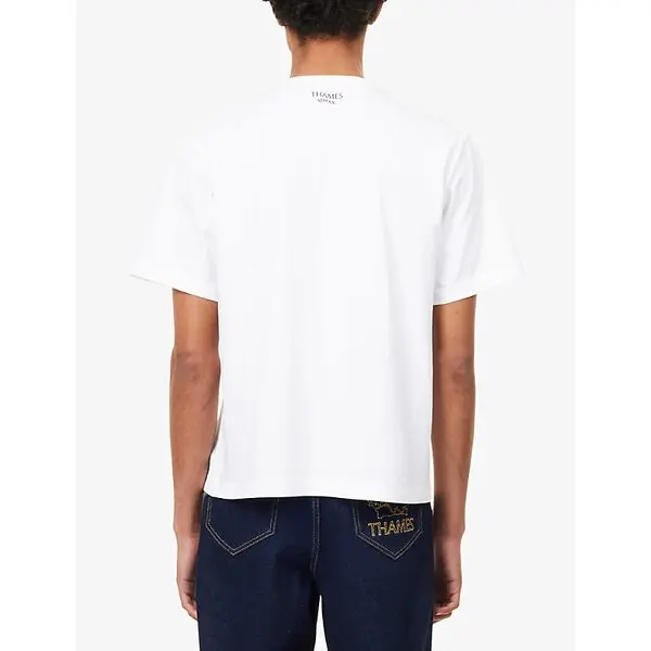 THAMES Geography Cotton T-shirt