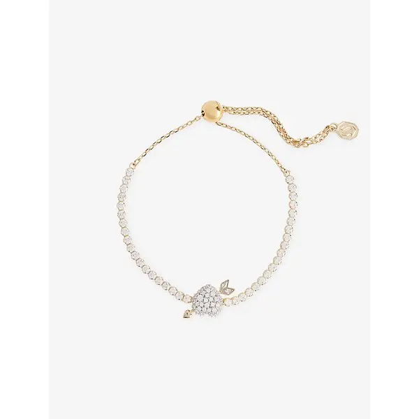 SWAROVSKI Idyllia Heart Arrow 18ct Yellow Gold Bracelet - Rose Gold Tone