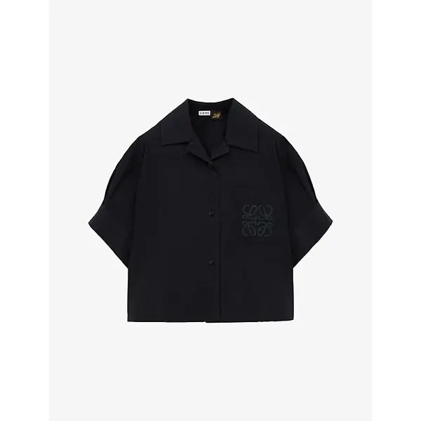 Loewe X Paula's Ibiza Short-sleeve Shirt - Black
