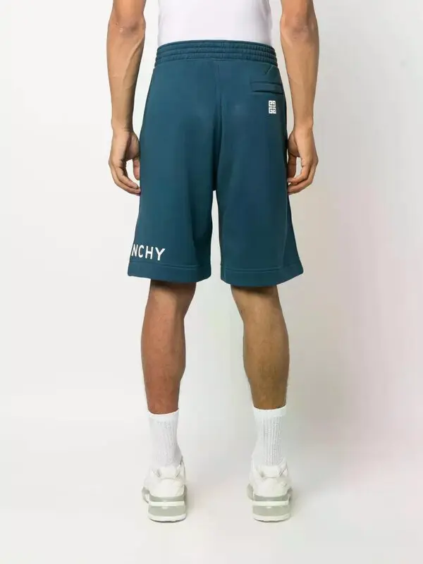 Givenchy Logo-print Jersey Track Shorts