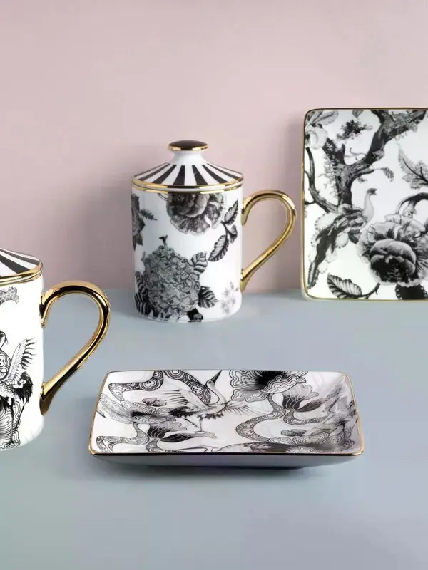 SIMONE GUIDARELLI HOME Secret Garden Patterned Tray