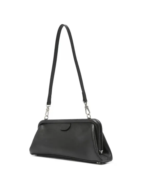 VIVIENNE WESTWOOD Jane Orb-plaque Grained-leather Shoulder Bag