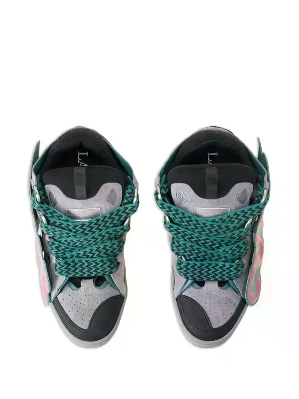 LANVIN Curb Lettering Sneakers