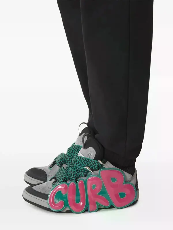 LANVIN Curb Lettering Sneakers