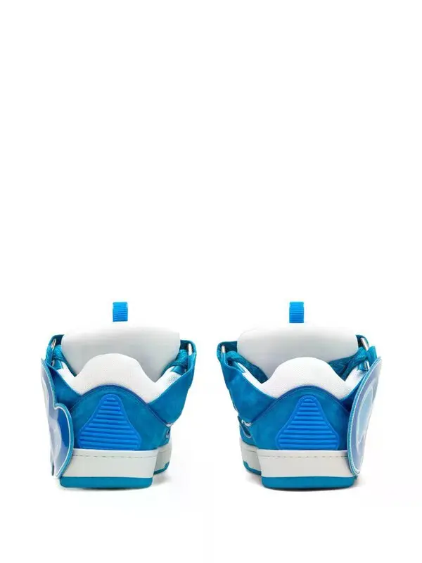 LANVIN Curb Lettering Sneakers - Blue
