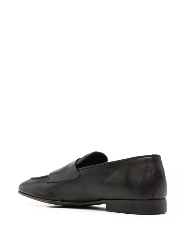 LEQARANT Apron-toe Monk Shoes