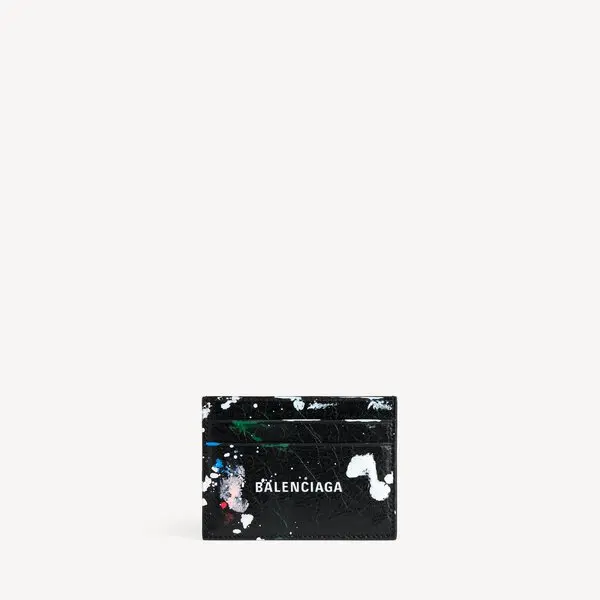 Balenciaga Cash Card Holder - Black