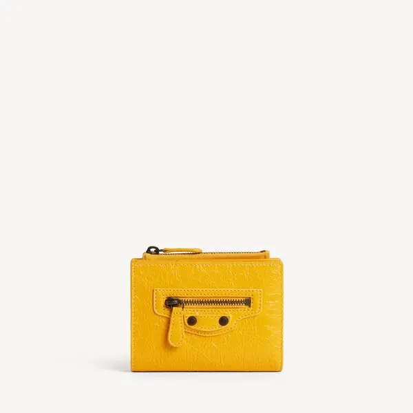 Balenciaga Le City Bifold Wallet - Yellow