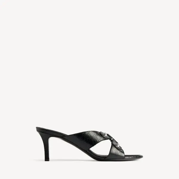 Balenciaga City Sandal - Black