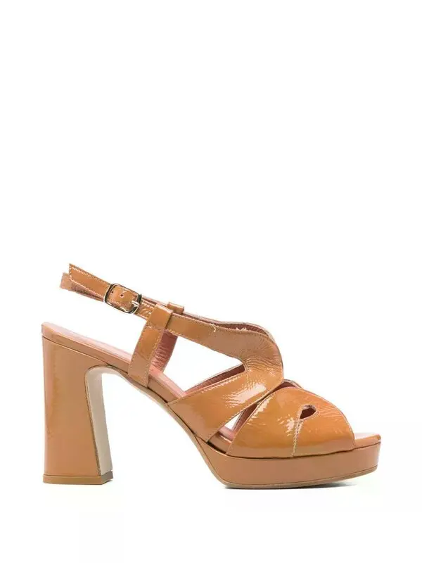 MAISON 21 Patent-leather Sandals