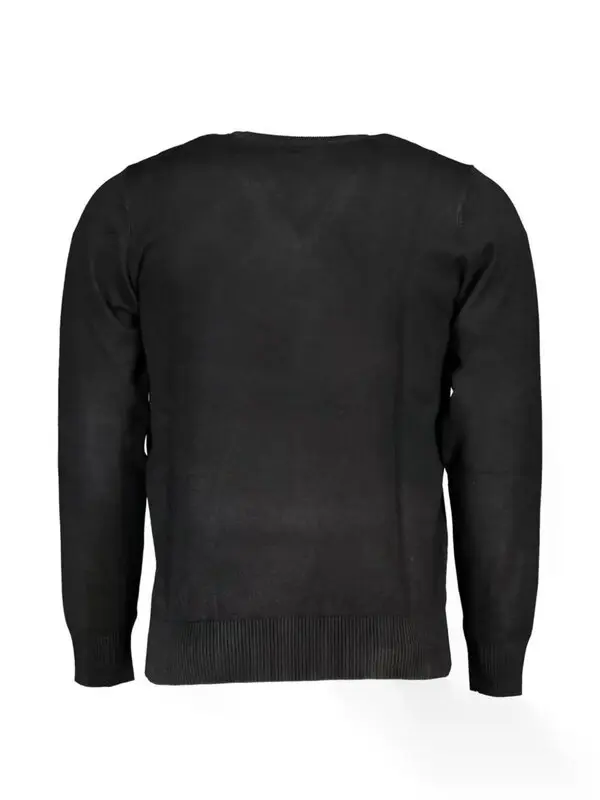 U.S. Grand V-neck Cotton Sweater