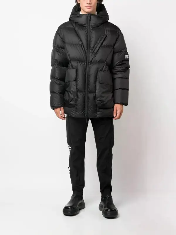 Dsquared2 Hooded Padded Down Coat