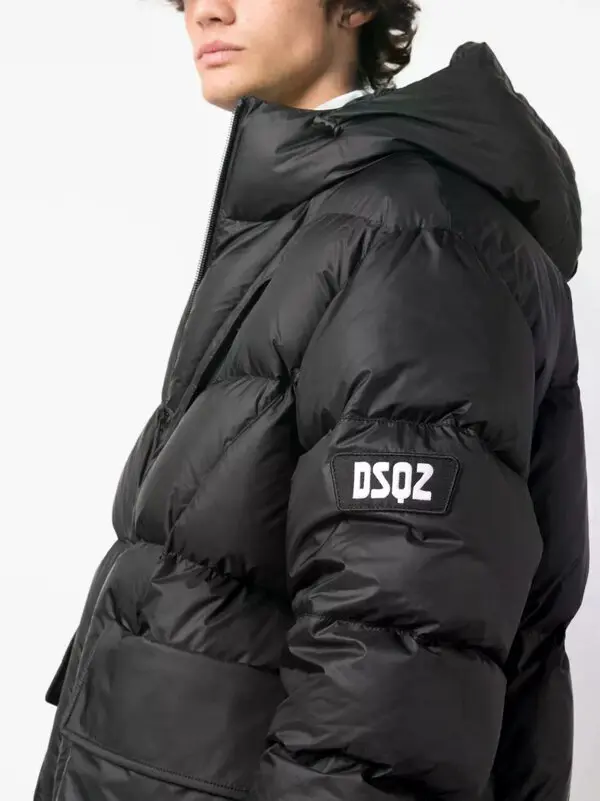 Dsquared2 Hooded Padded Down Coat