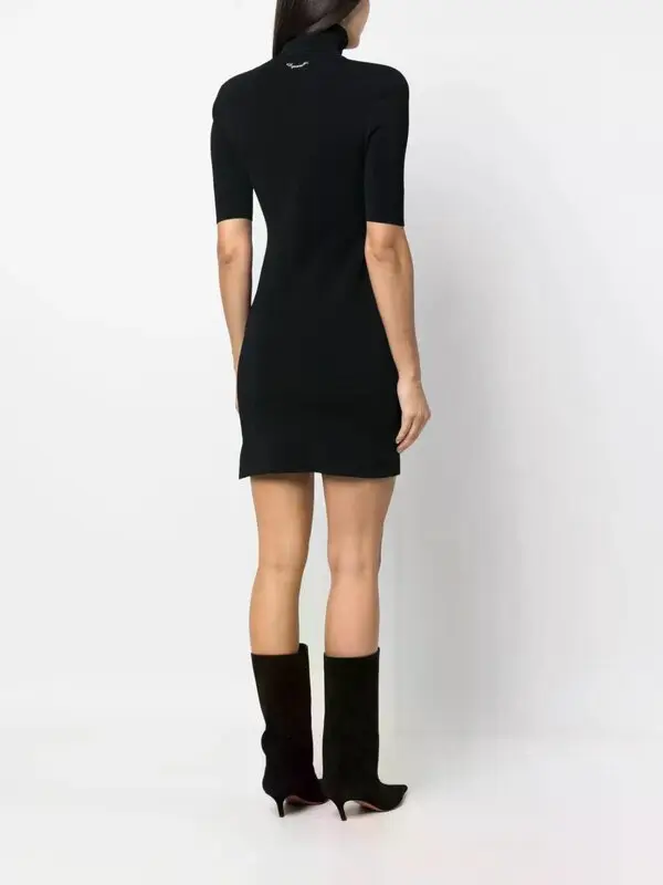 Dsquared2 Roll-neck Knitted Dress