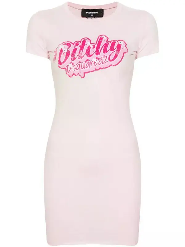Dsquared2 Logo Mini Dress