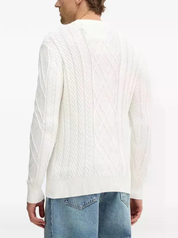 Guess Konrad Textured-knit Sweater