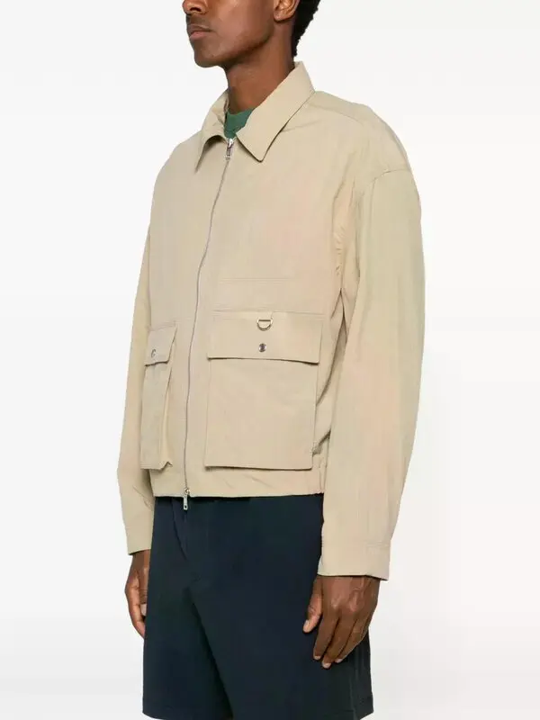 Maison Kitsuné Zip-up Flap-pocket Jacket