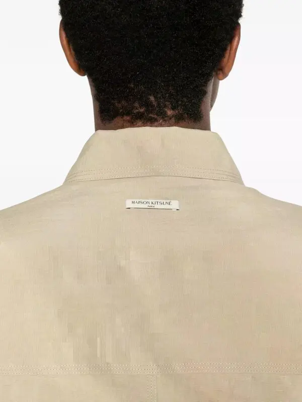 Maison Kitsuné Zip-up Flap-pocket Jacket