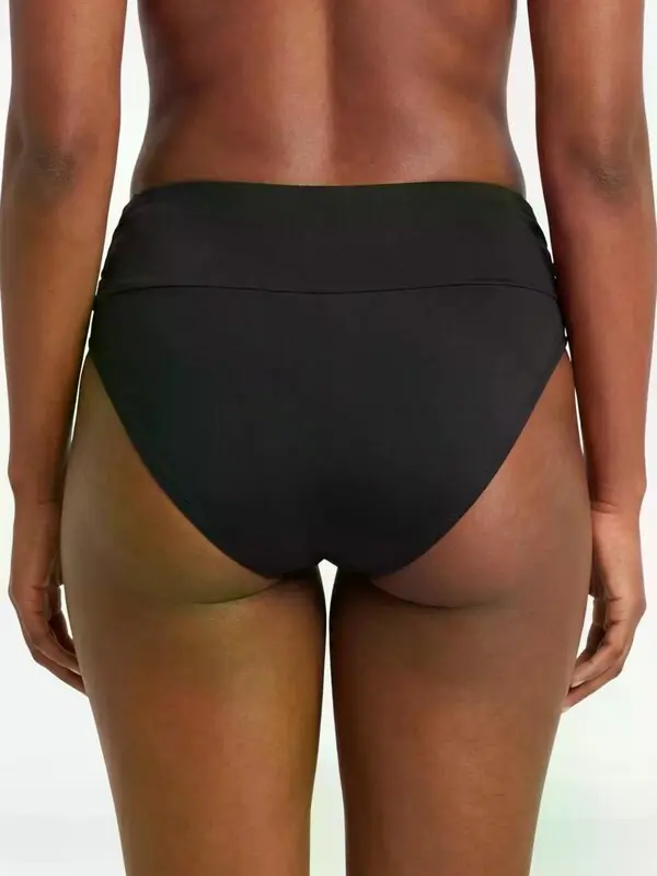Melissa Odabash Bel Air Gathered Bikini Bottom - Black