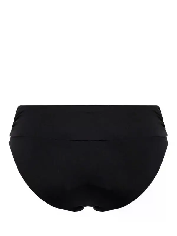 Melissa Odabash Bel Air Gathered Bikini Bottom - Black