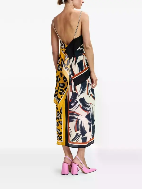 Essentiel Antwerp Draped Ruffled Midi Skirt