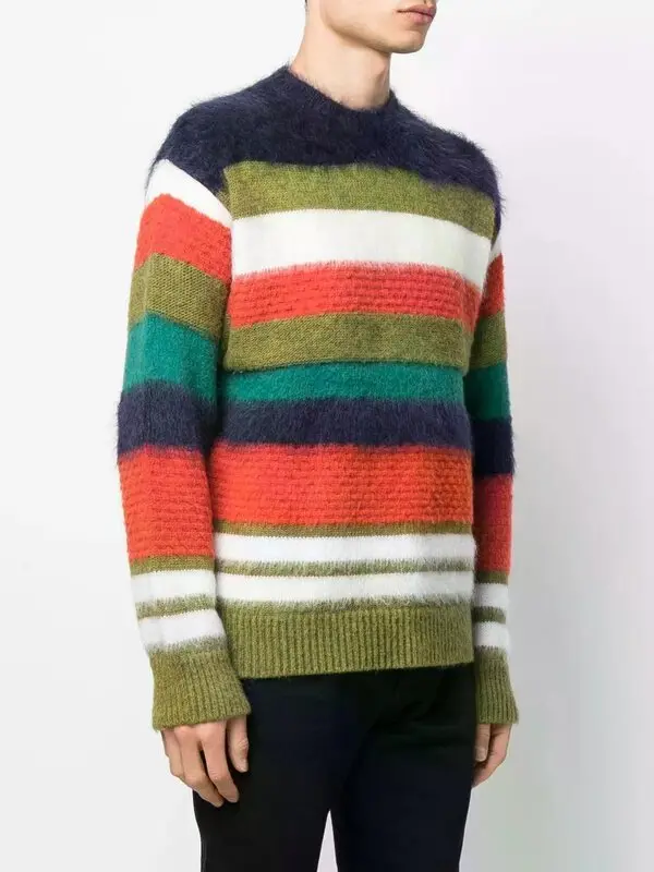 Dsquared2 Striped Crew-neck Jumper