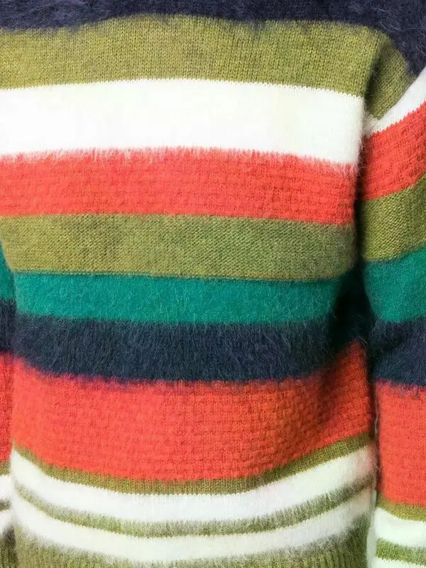 Dsquared2 Striped Crew-neck Jumper