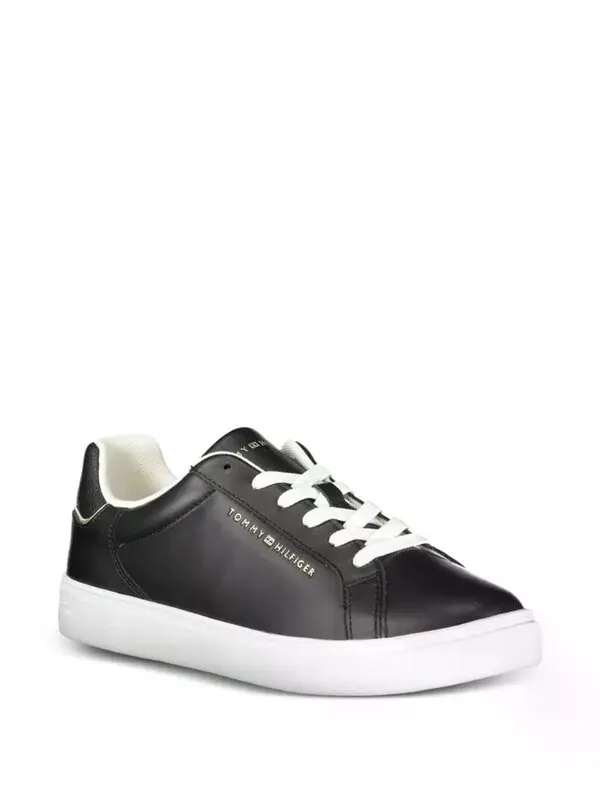 Tommy Hilfiger Logo-print Leather Sneakers