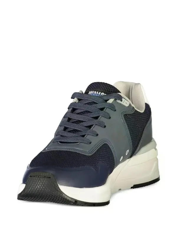 BLAUER. Stripe-design Sneakers - Blue