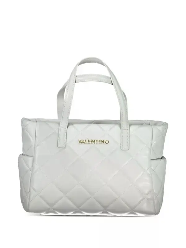 MARIO VALENTINO Quilted Tote Bag - White