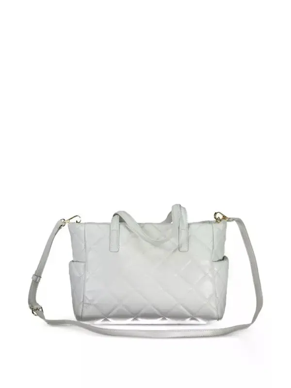 MARIO VALENTINO Quilted Tote Bag - White