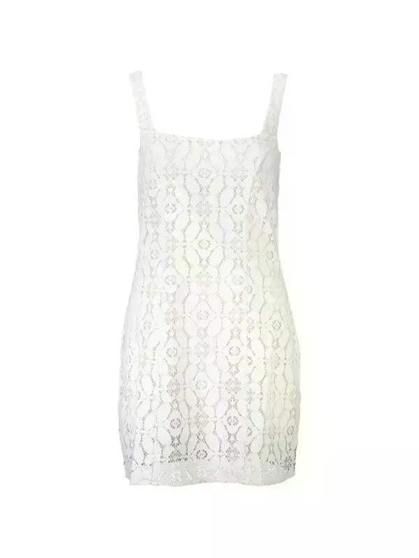 Desigual Floral-lace Mini Dress
