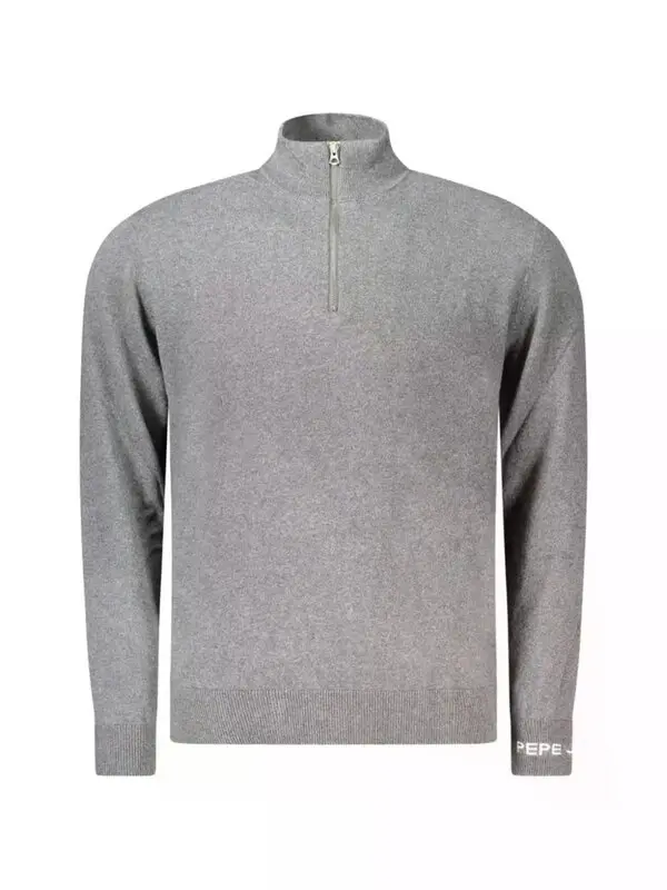 Pepe Jeans Zip-neck Cotton Sweater