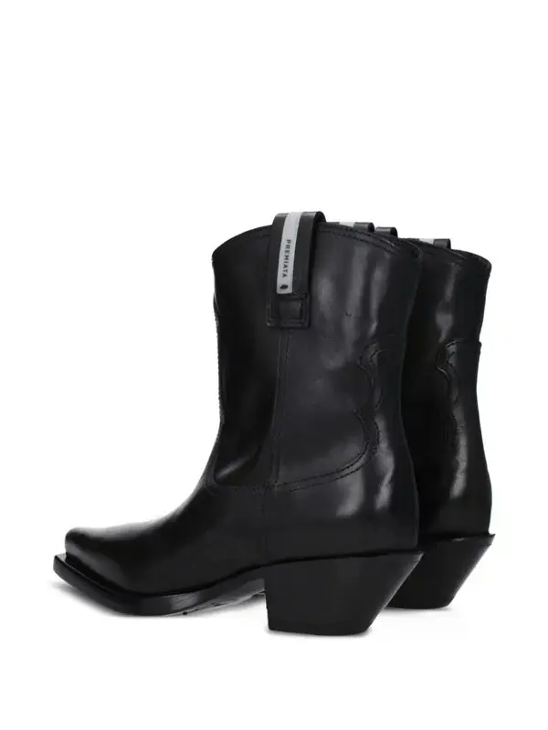 Premiata Leather Ankle Boots
