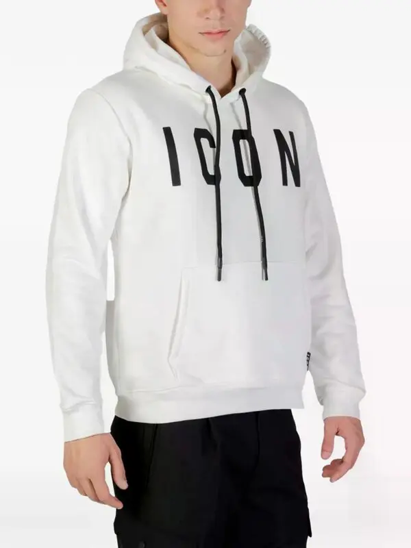 ICON BRAND Logo-print Hoodie