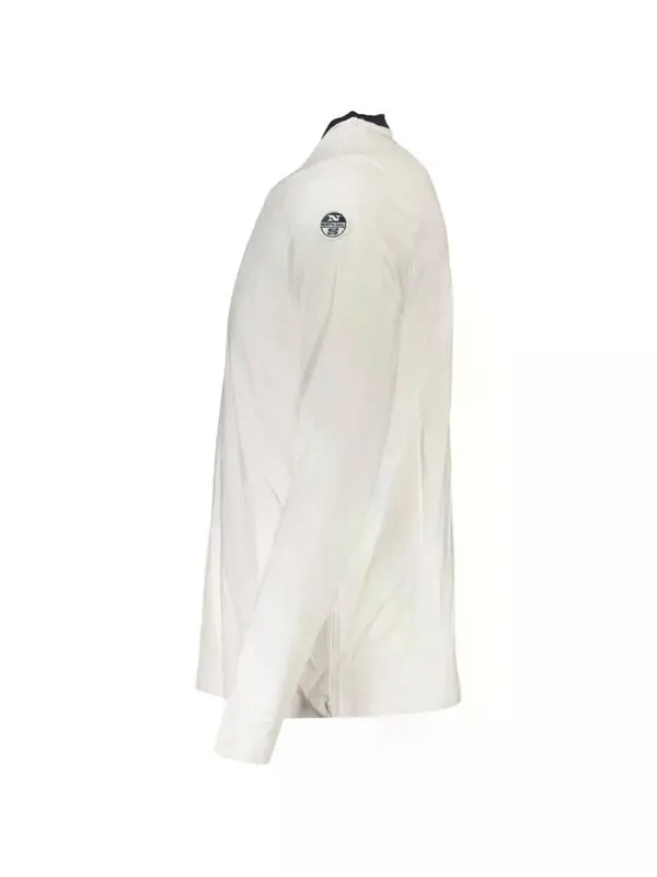 NORTH SAILS Crew-neck Long Sleeve T-shirt - White