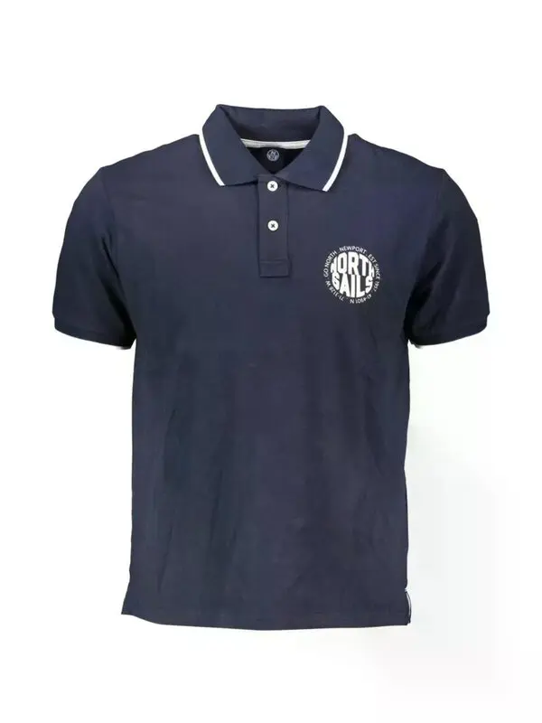 NORTH SAILS Logo-print Polo Shirt - Blue