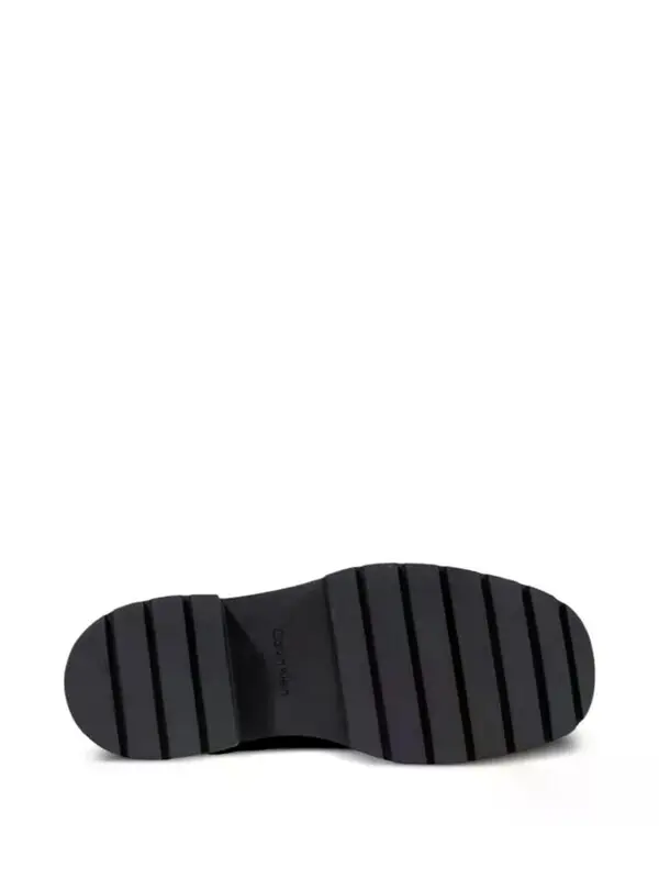 Calvin Klein Logo-debossed Chunky-sole Chelsea Boots